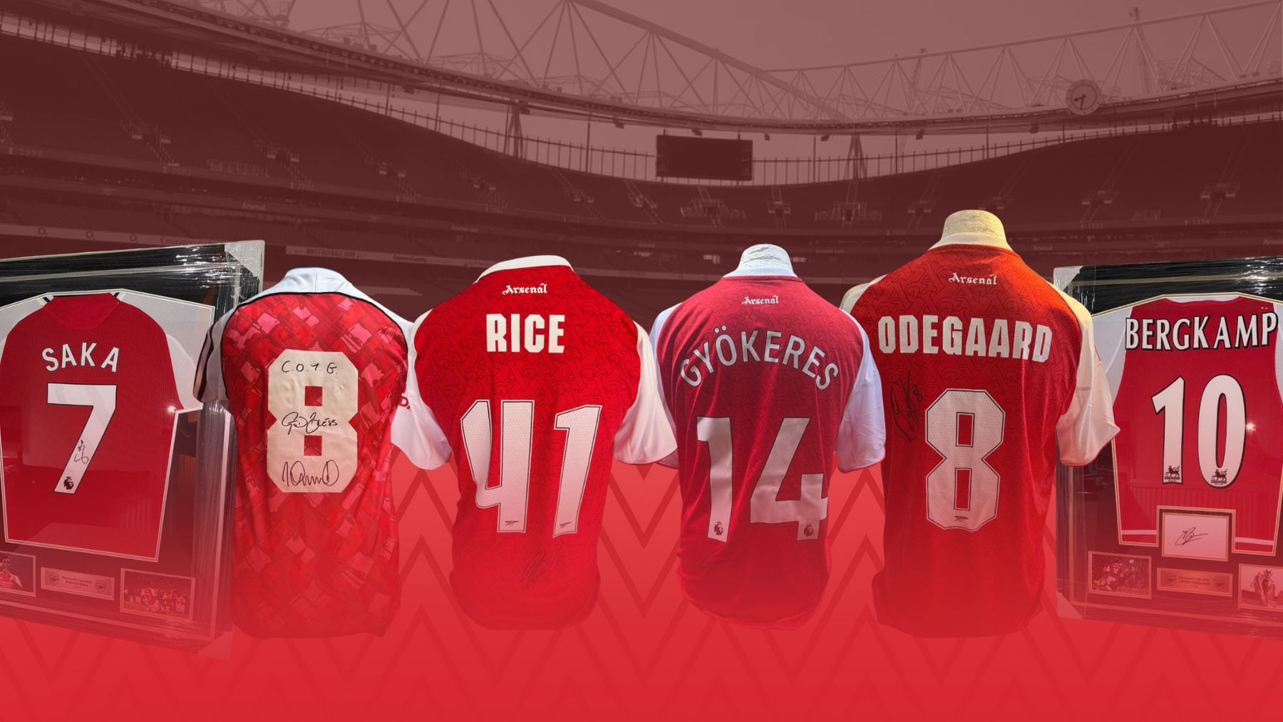 Arsenal Signed Shirts & Memorabilia: Shirts, Photos, Boots and More ...